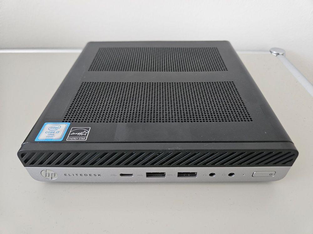 HP EliteDesk 800 G3 Mini PC - Intel Core i7 - Top Zustand! (Gebraucht ...