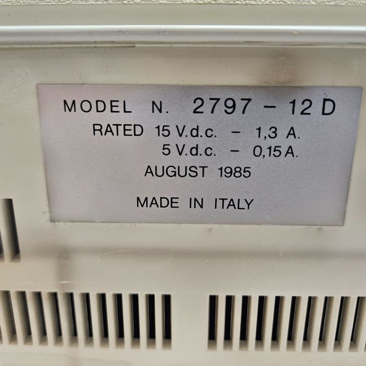 IBM 2797-12D Terminal von 1985 - in unbekanntem Zustand! (Gebraucht) in ...