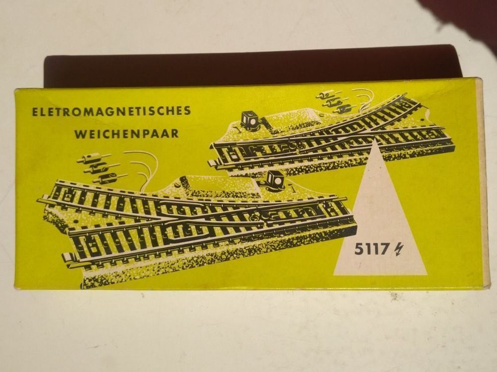 Märklin H0, Elektromagnetisches Weichenpaar, 5117, OVP | Kaufen auf Ricardo