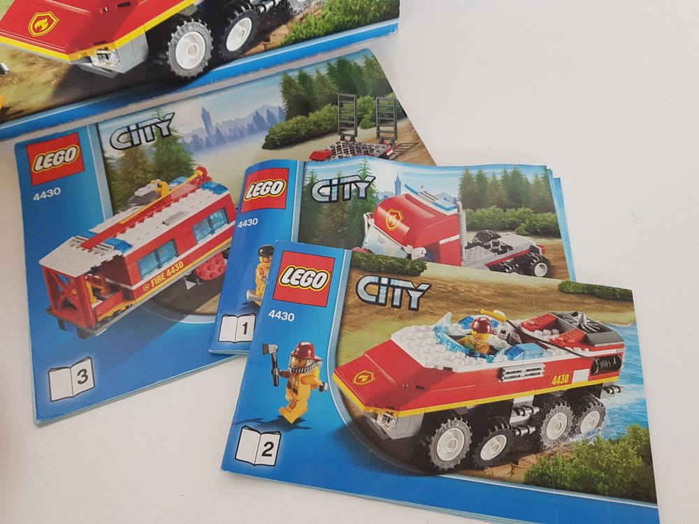 Lego City 4430 Mobile Feuerwehrzentrale / Fire Station OVP (Gebraucht ...