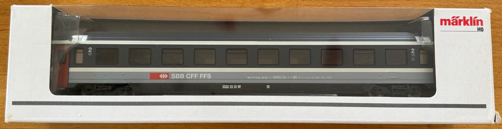 Märklin 4369 / H0 | SBB-CFF Personenwagen | EuroCity - 2.Kl. (Gebraucht) in Neerach für CHF 55 ...