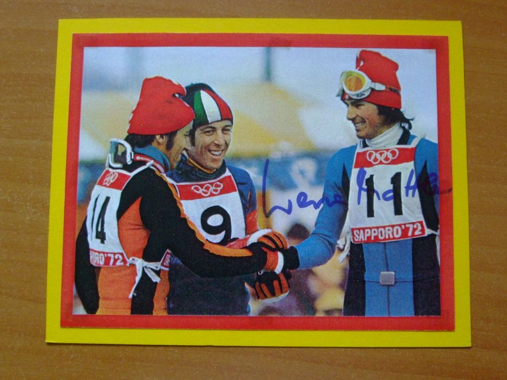 WERNER MATTLE (CH) AUTOGRAMMKARTE | Kaufen auf Ricardo