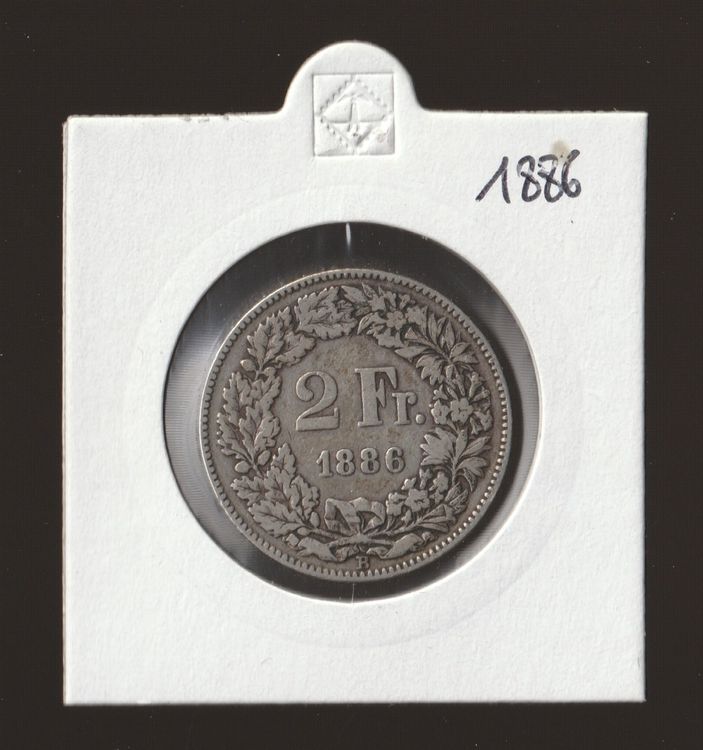 2 Franken 1886 ss ab 1 Fr. | Kaufen auf Ricardo