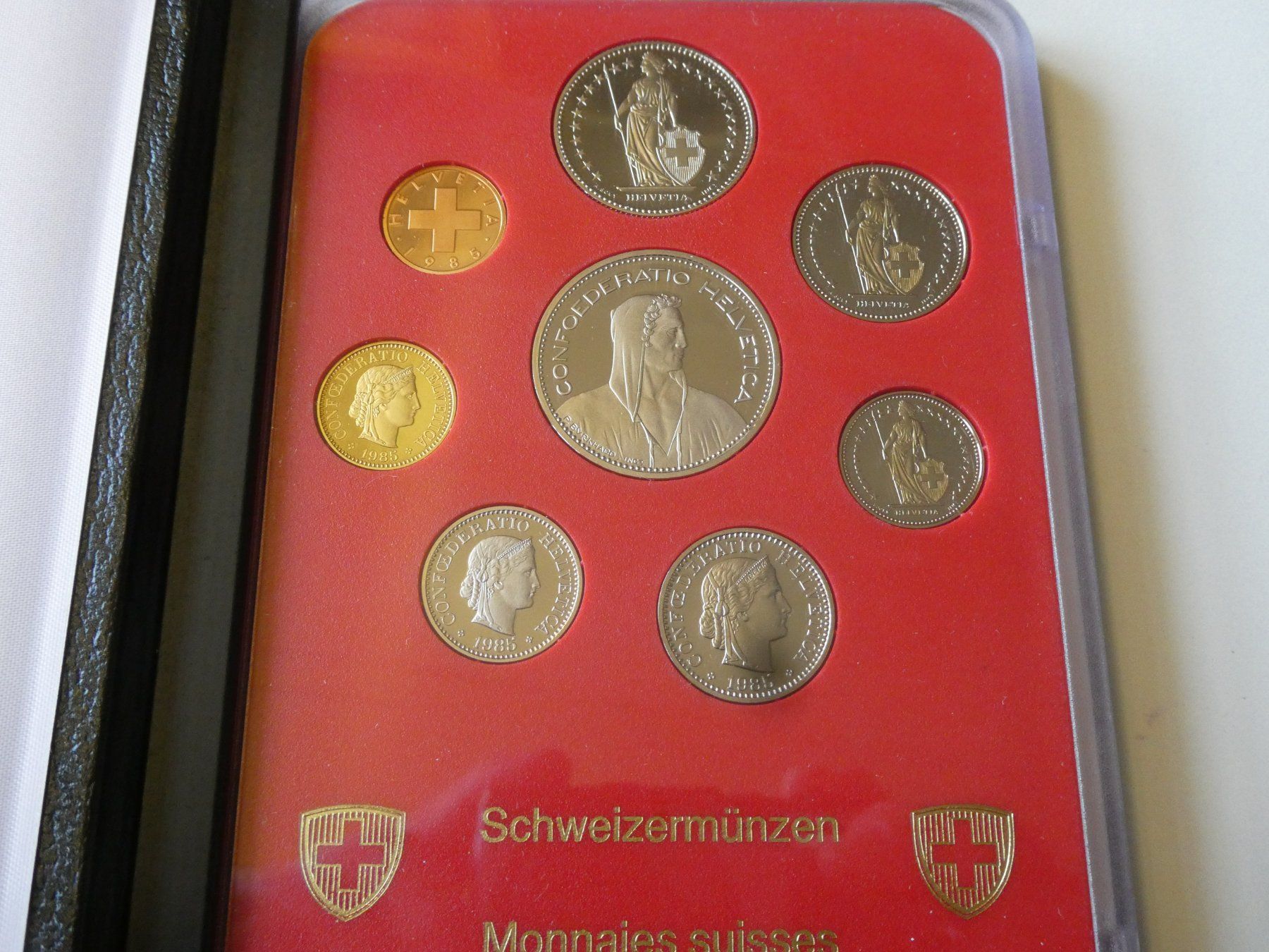 Schweiz 1986, Münzsatz Polierte Platte (Neu (gemäss Beschreibung)) in ...