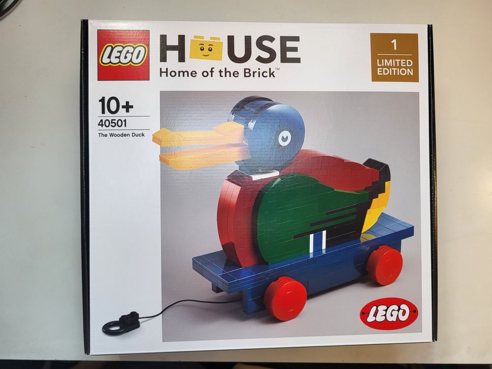 LEGO 40501 The Wooden Duck, Lego House, Limited Edition OVP (Neu und ...