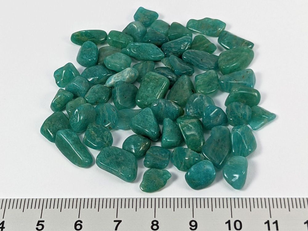 Amazonit getrommelte Splitter (Neu (gemäss Beschreibung)) in Meilen für CHF 10 – mit Lieferung ...