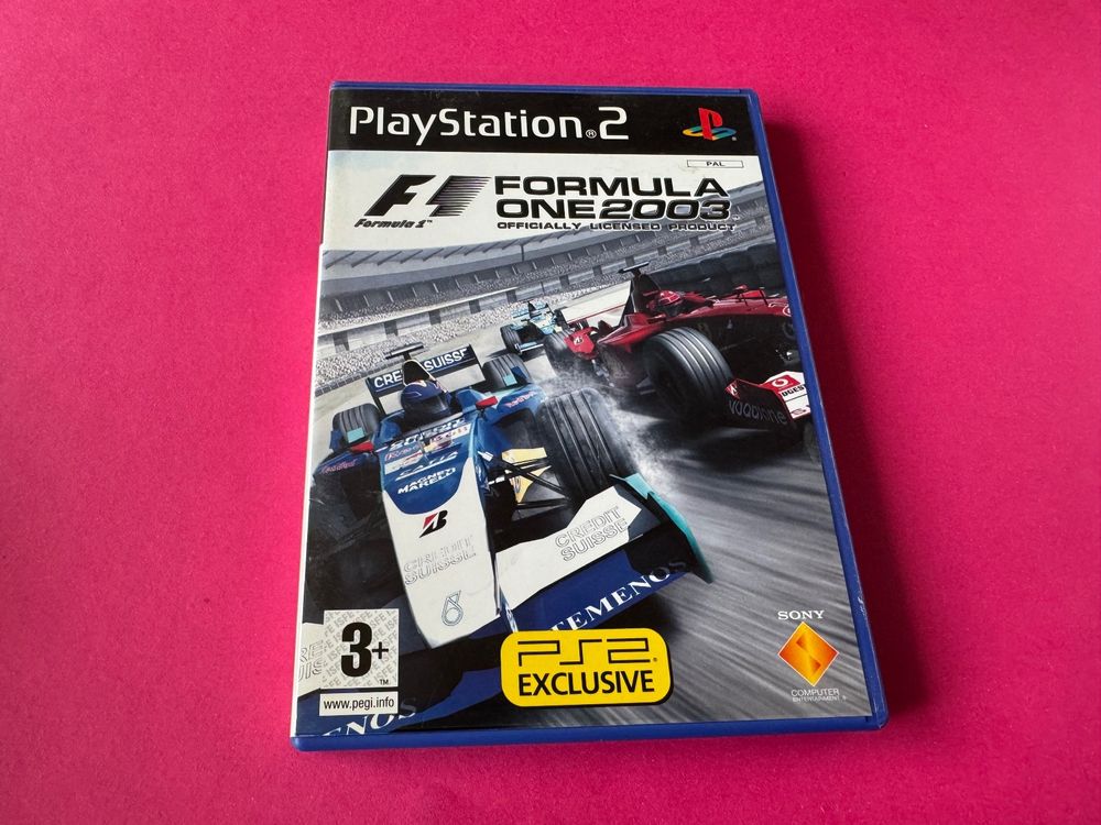 F1 FORMULA ONE 2003 SPIEL FÜR PLAYSTATION 2 (Gebraucht) in Hägendorf ...