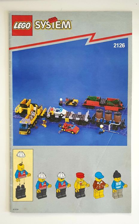 Lego System 2126 - Eisenbahn Güterwaggon-Set | Kaufen auf Ricardo
