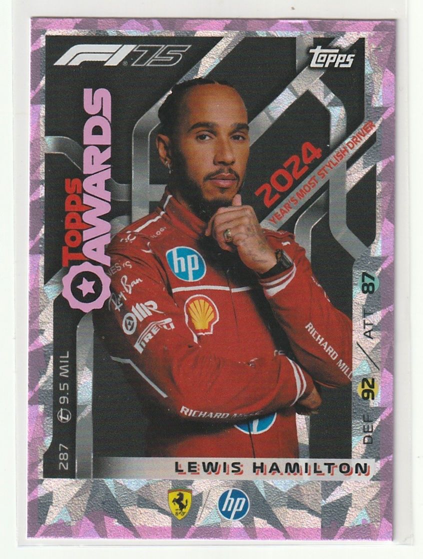 2025 Topps F1 Turbo Attax Formel 1 Lewis Hamilton Pink (Gebraucht) in ...