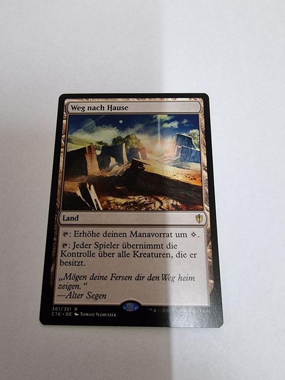 MTG Karte Weg nach Hause | Kaufen auf Ricardo