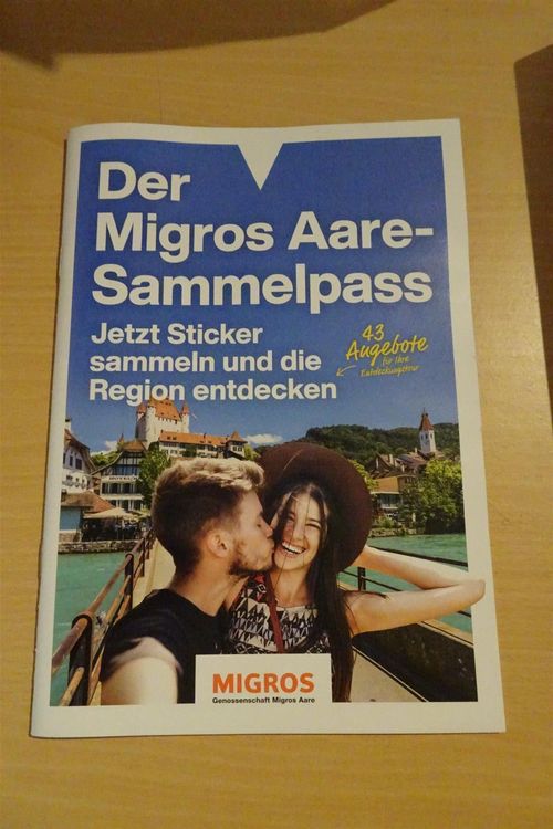 Migros Aare Sammelpass volle Karte m. 20 (Neu und originalverpackt) in Strengelbach für CHF 2.5 ...