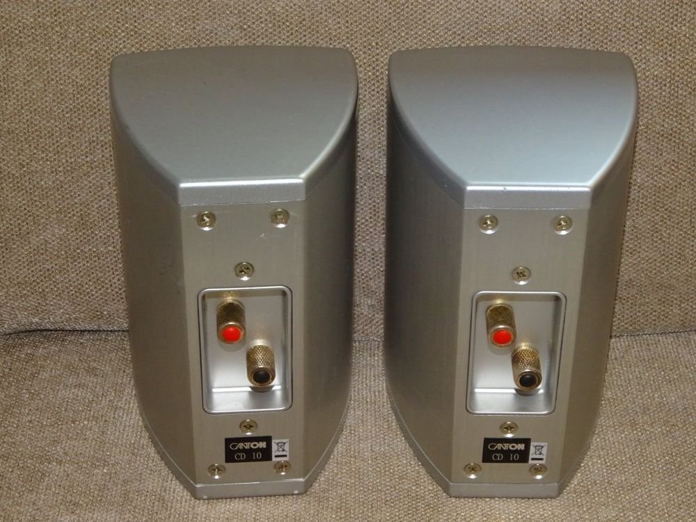 Paar Canton CD 10 Satelliten Alu | Kaufen auf Ricardo