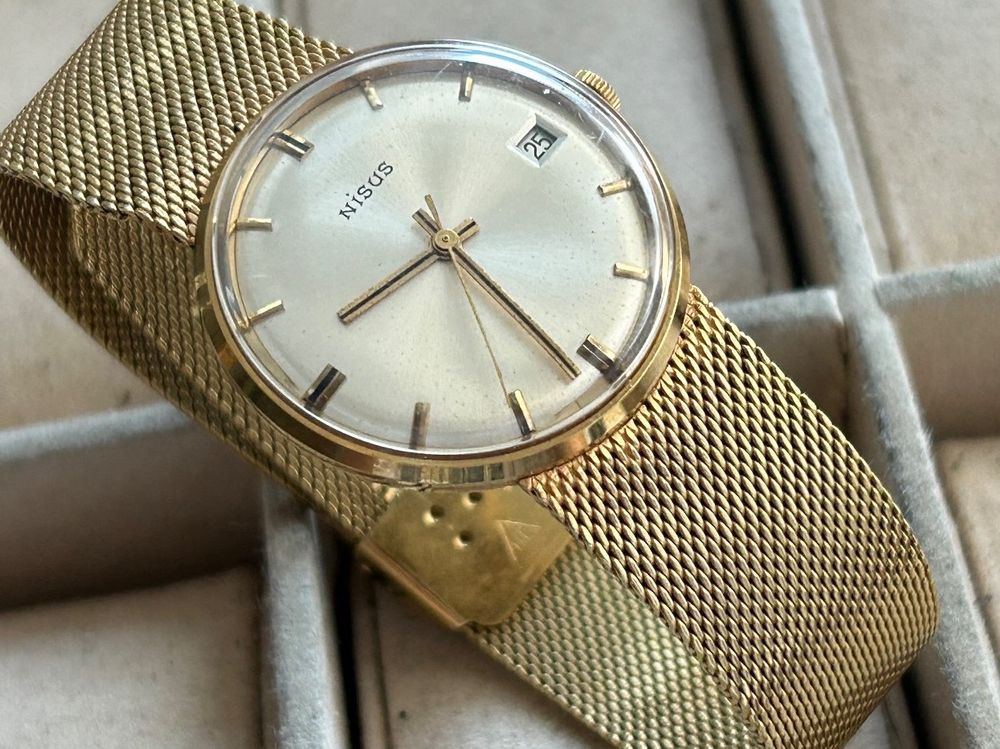 Montre vintage NISUS mécanique homme fonctionne 32mm (Gebraucht) in ...