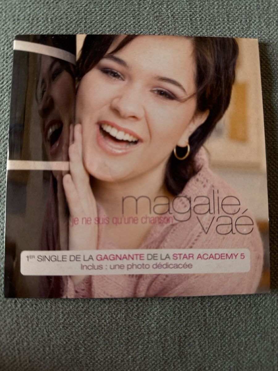 Magalie Vaé - Je ne suis qu'une chanson - CD Single comme ne (D ...