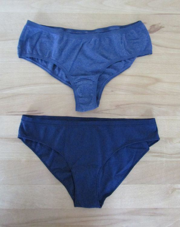 ️ BLAUE TEZENIS UND ESMARA SLIP, GRÖSSE S/M (Neu (gemäss Beschreibung ...