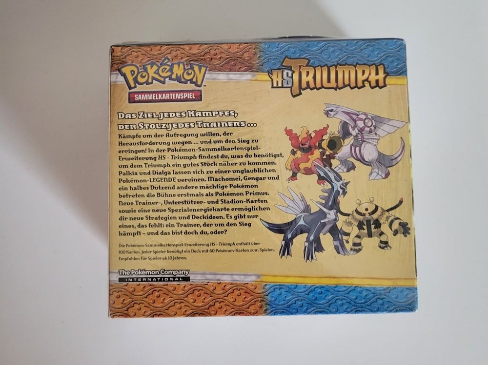 Pokemon HS Triumph Booster Box Display (Neu und originalverpackt) in St ...