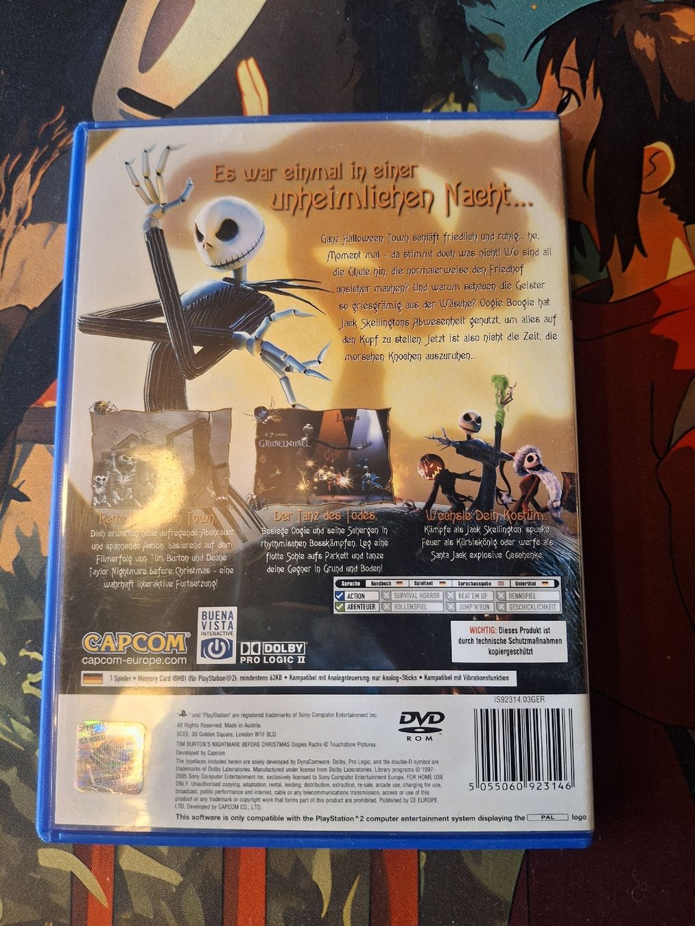 Nightmare Before Christmas PS2 - Top Zustand! (Gebraucht) in ...