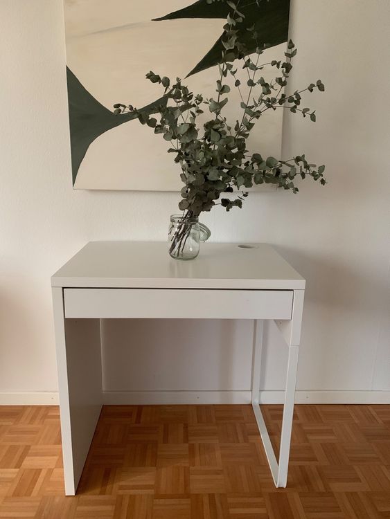 IKEA white desk MICKE | Kaufen auf Ricardo