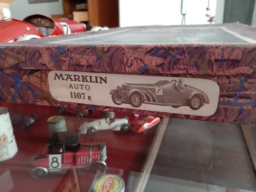 Antike Spielzeuge. Märklin Rennwagen 7 Nr.1107 R (Gebraucht) in Ueken ...