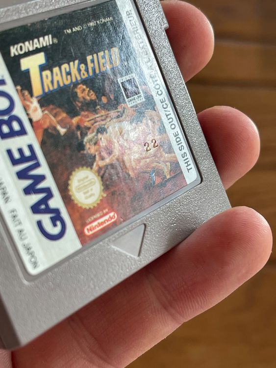Original Game Boy Spiel: Track & Field - guter Zustand! FAH (Gebraucht ...