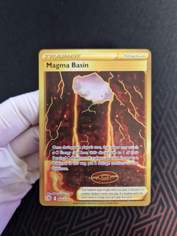 Magma Basin Gold Pokemon Karte NR.1 | Kaufen auf Ricardo