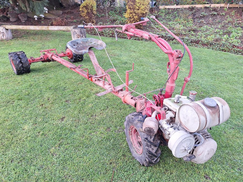 Bucher Einachser 1029 Mag Motor mit TriebachswagenMotormäher (Defekt ...