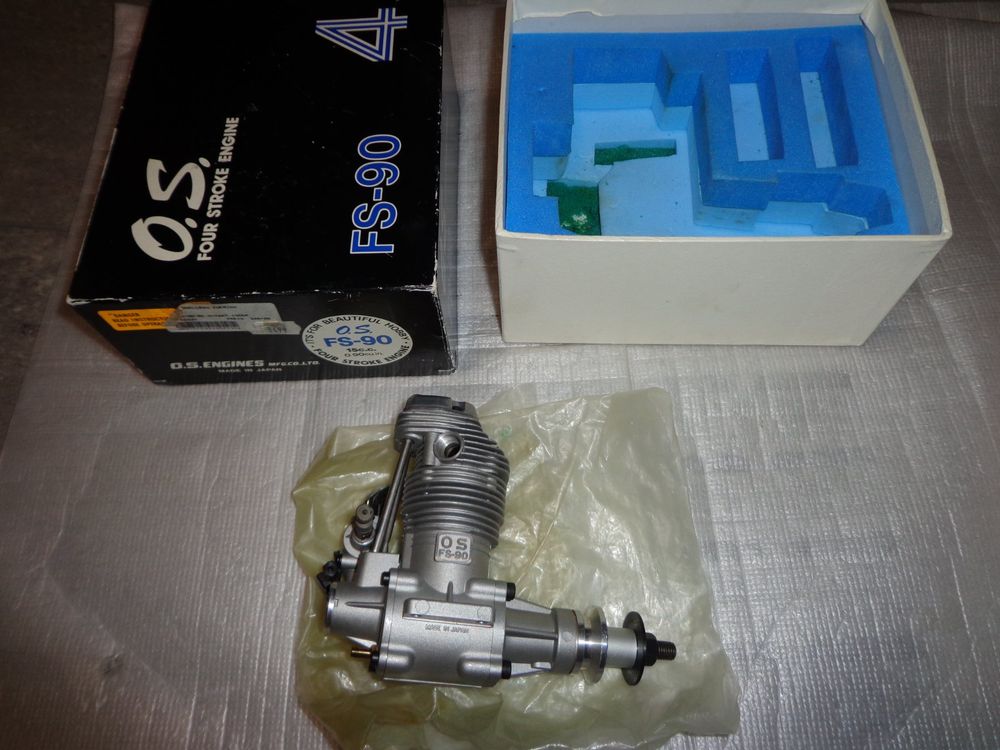 Modell Viertaktmotor OS FS-90 (15 ccm) NEU (Neu (gemäss Beschreibung)) in Camorino für CHF 239 ...