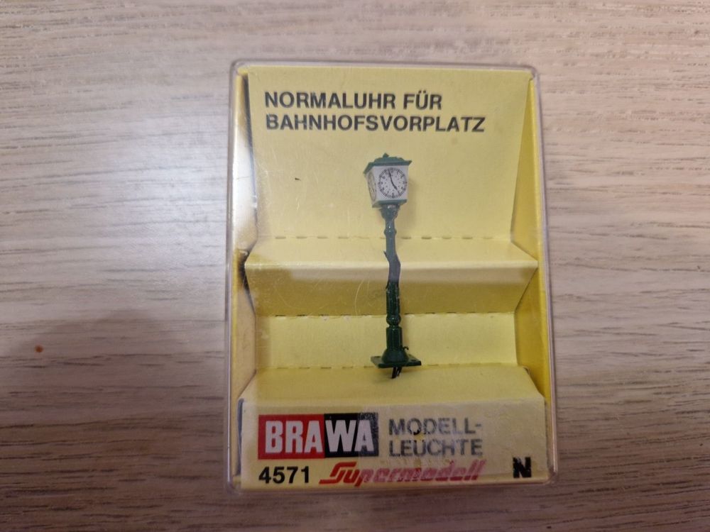 Brawa 4571 Normaluhr N OVP NEU / Montre de gare Neuve (Gebraucht) in ...