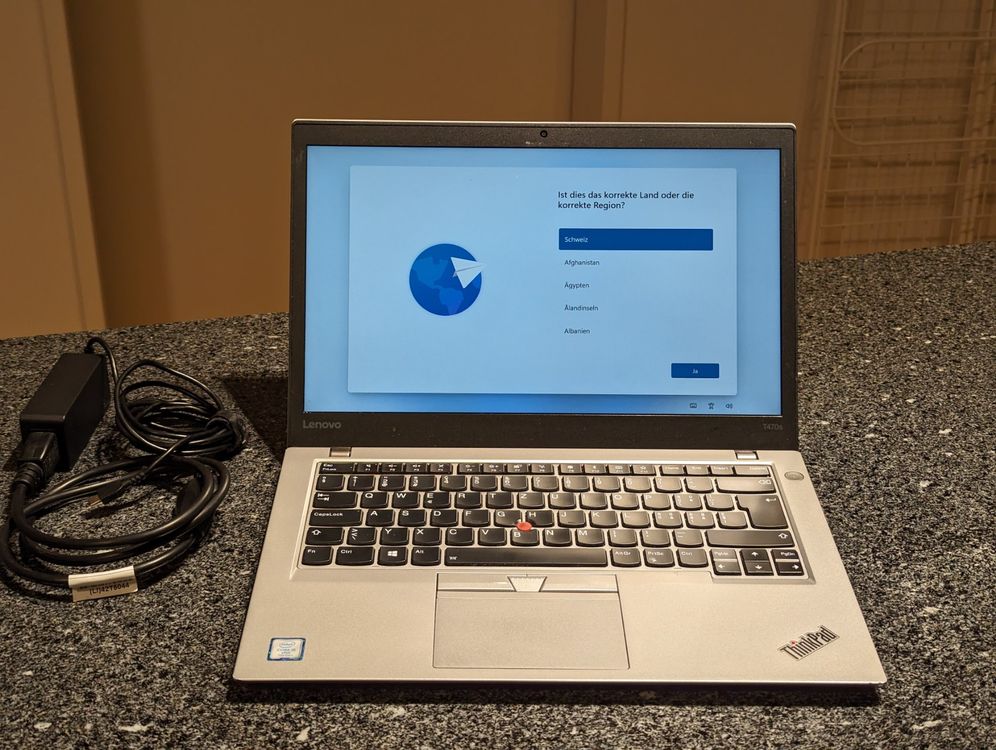 Lenovo ThinkPad T470s 14", i5-7300U, 8 GB RAM, 256GB SSD, CH (Gebraucht ...