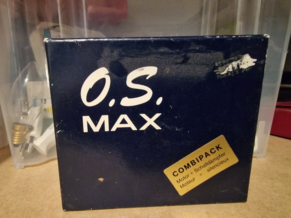 OS Max 60SR-Goldkopf-10 ccm gebr.Oldtimer/Sammlermotor (Gebraucht) in Basel für CHF 30 – mit ...