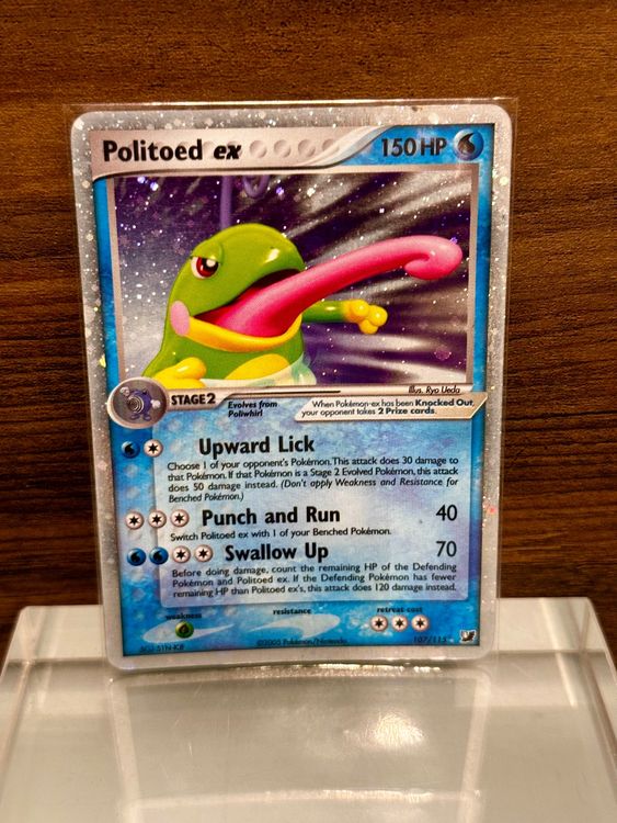 Politoed EX - 2005 - Selten Pokemon Karte 🔥 (Gebraucht) in Roveredo GR ...