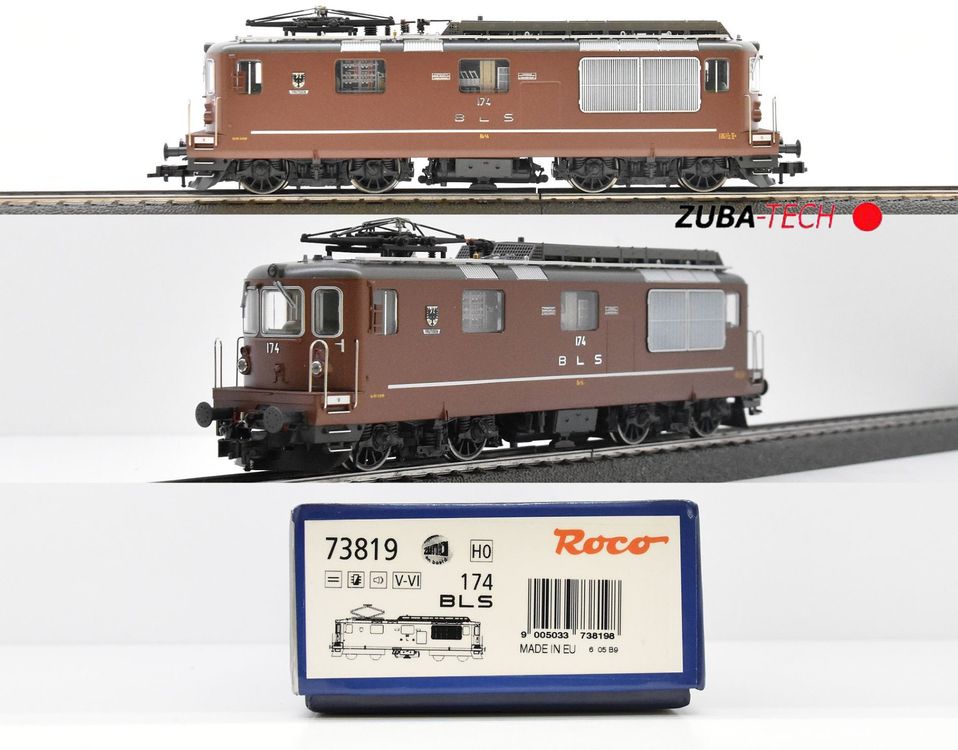 Roco 73819 E-Lok Re 4/4 BLS H0 GS Analog mit OVP (Gebraucht) in St ...