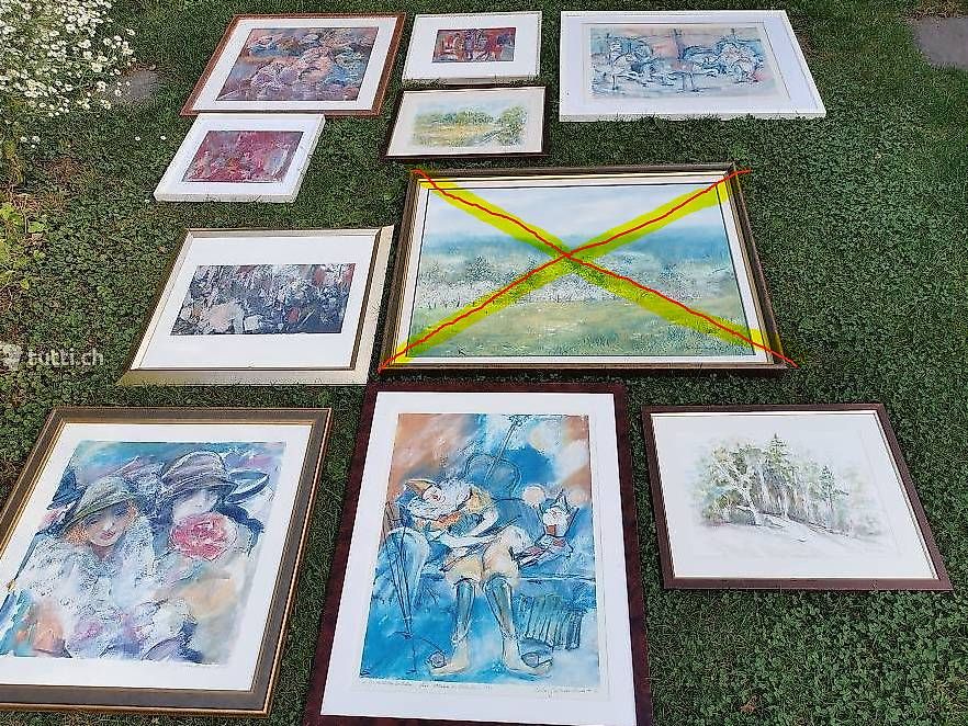 Gemälde von Erika Grossenbacher (Gebraucht) in Lausen für CHF 550 – nur Abholung auf Ricardo kaufen