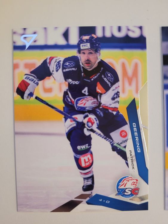 2025/26 ZSC Lions Patrick Geering Base (Gebraucht) in Bauma für CHF 1 ...