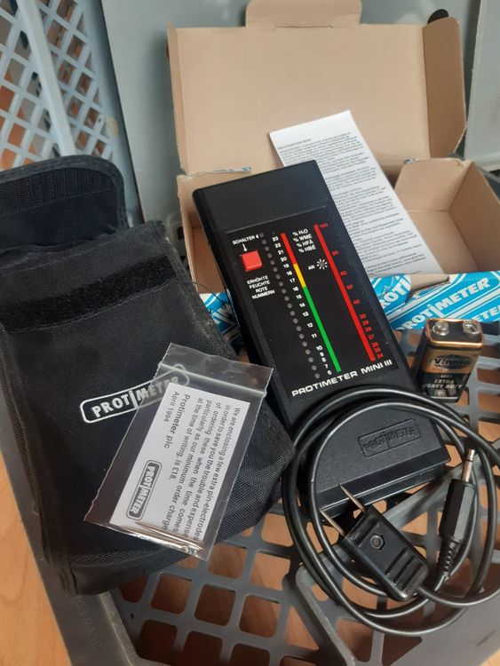 Protimeter mini III, neuwertig (Gebraucht) in Lumino für CHF 60 – mit ...
