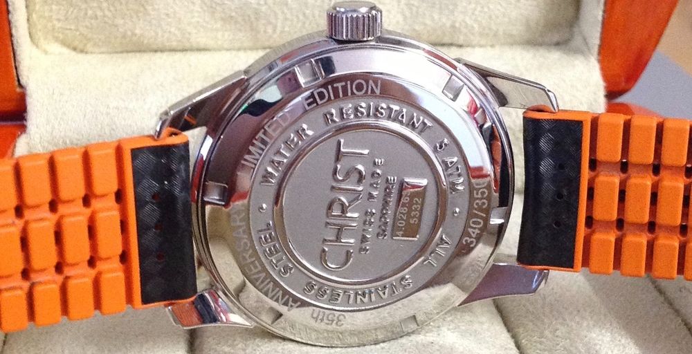 CHRIST swiss-made Herrenuhr 43 mm ( Neue Preise : 395 CHF ) (Gebraucht ...