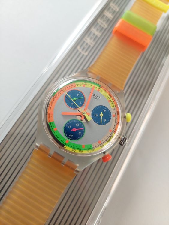 Swatch Chrono JELLY STAG SCK104 (Neu und originalverpackt) in für CHF 249 – mit Lieferung auf ...
