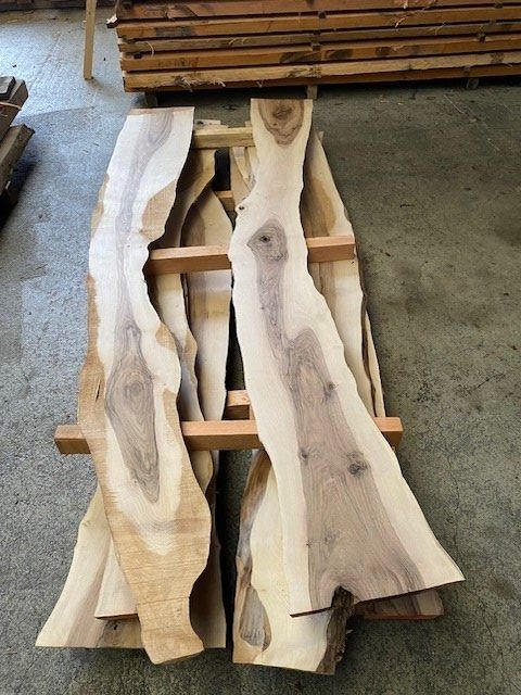 Holz Brett Nussbaum 307 natur (Neu (gemäss Beschreibung)) in Attelwil ...