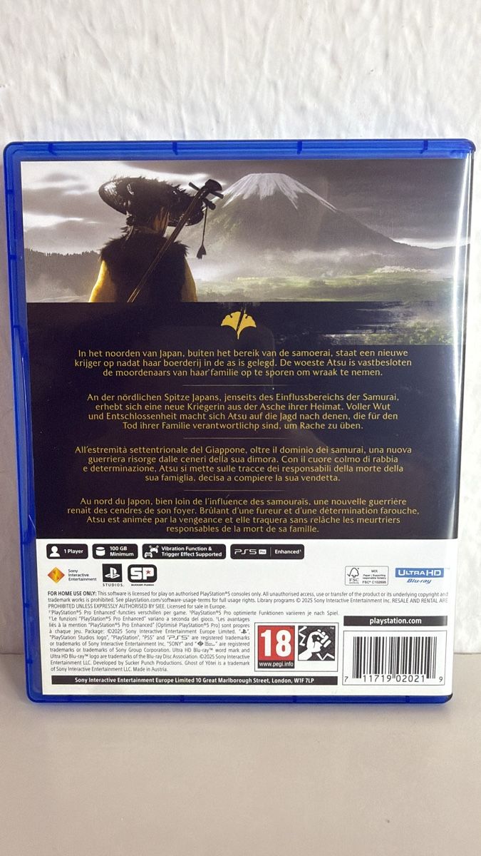 Ghost of Yotei PS5 Game - Great Game- Adventure Awaits! (Gebraucht) in ...