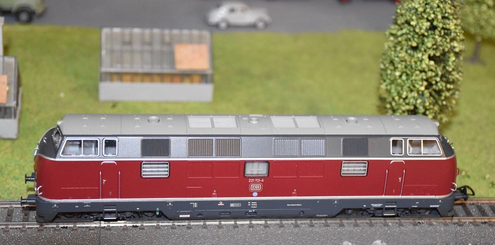 Loco Diesel/Diesellok 221 DB. Digitale, avec "Sound". Piko. (D'occasion ...