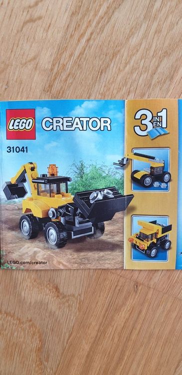 Lego Creator 31041 Baufahrzeuge (Gebraucht) in Bern für CHF 7 – mit ...
