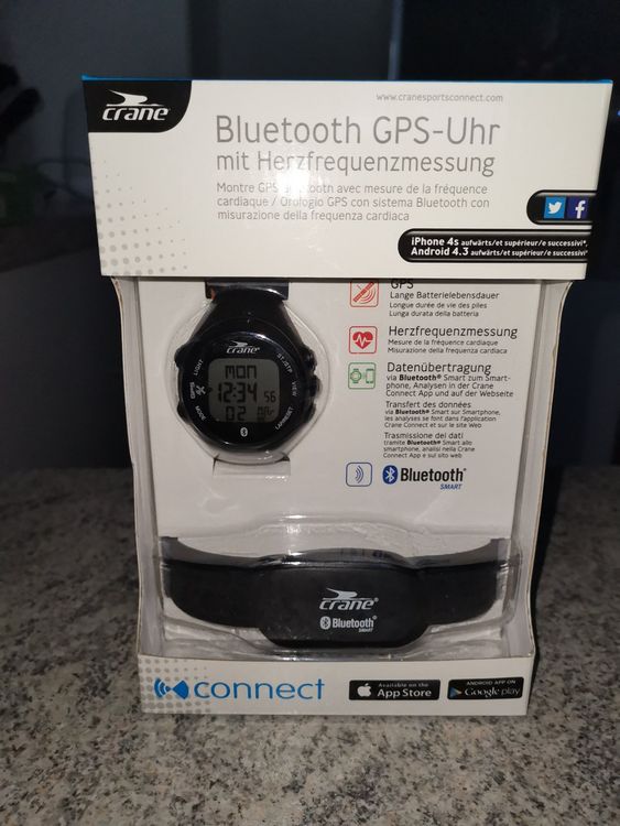 CRANE SPORT UHR GPS SCHWARZ NEU (Gebraucht) in für CHF 10 – mit ...