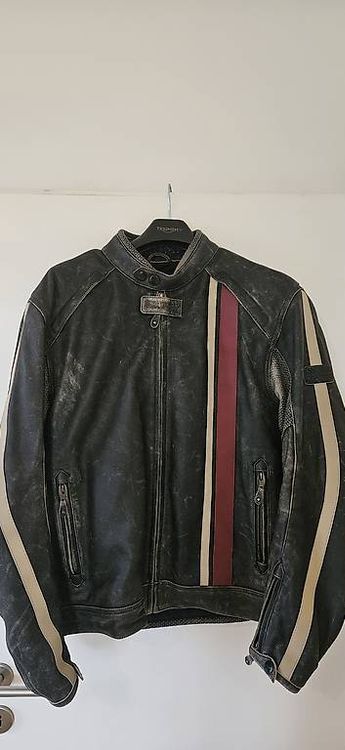 Triumph Raven 2 Motorradjacke Leder XL (Gebraucht) in Unteraegeri für ...
