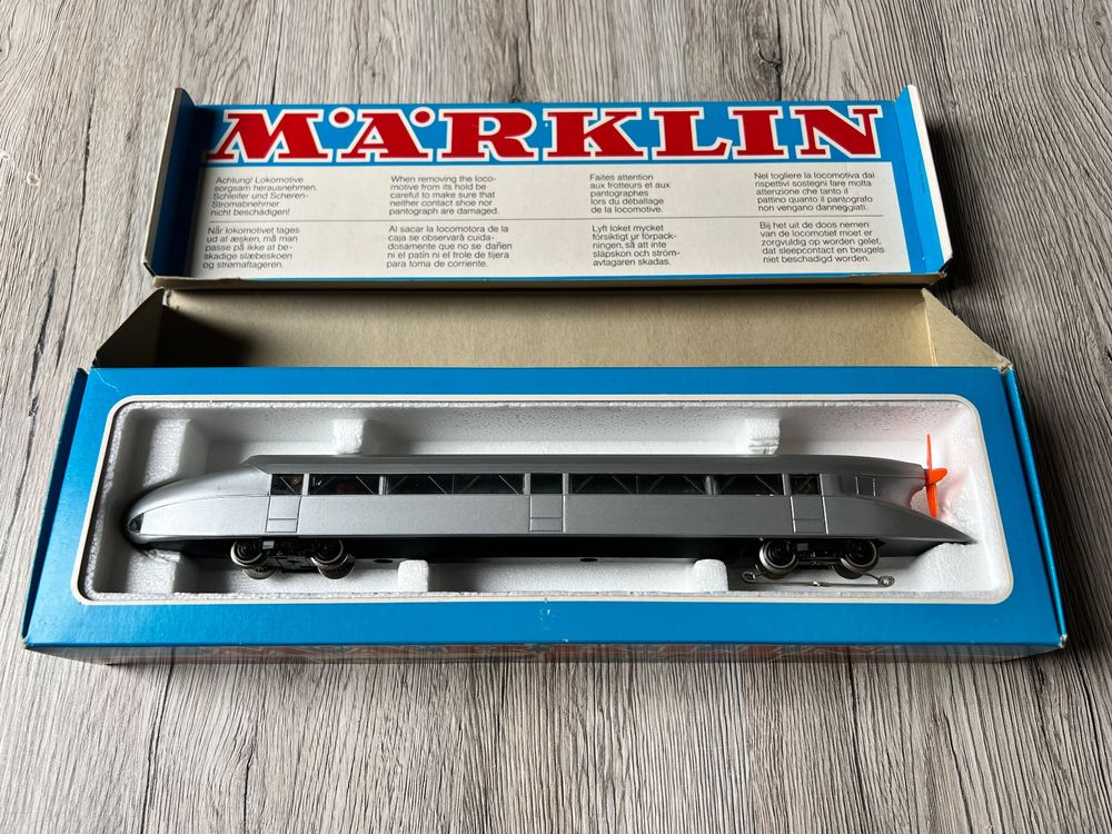 Märklin H0 3077 Schienenzeppelin analog WS in OVP (Gebraucht) in Zürich ...