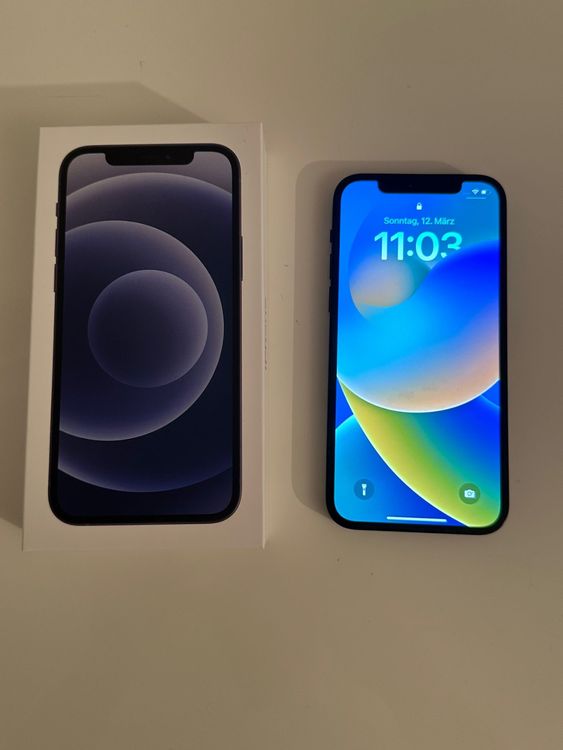 Apple iPhone 12 (64 Gb) Midnight Black (mit Garantie) (Gebraucht) in ...