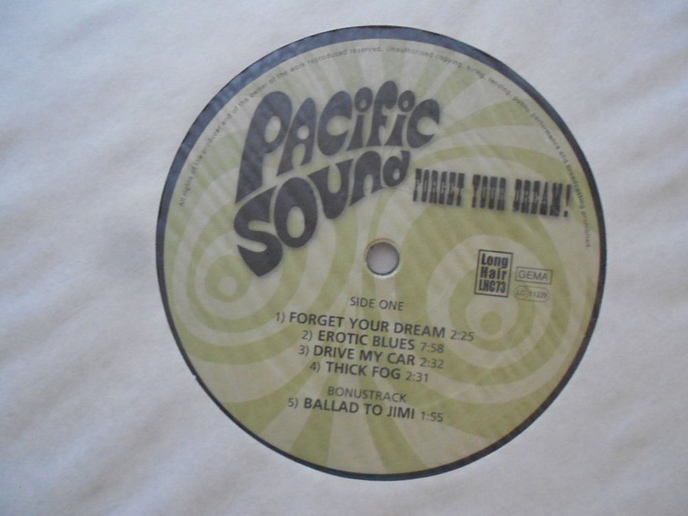 PACIFIC SOUND - FORGET YOUR DREAM ! (Gebraucht) in Bex für CHF 30 – mit ...