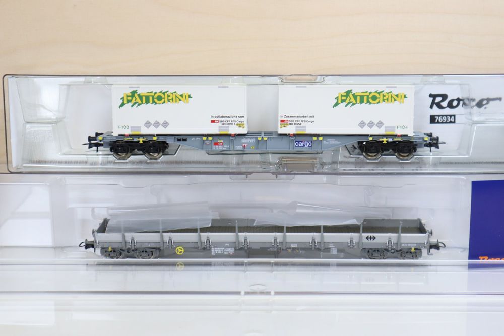ROCO SBB Güterwagen Set - 76934 / 76978 (Gebraucht) in Winterthur für ...