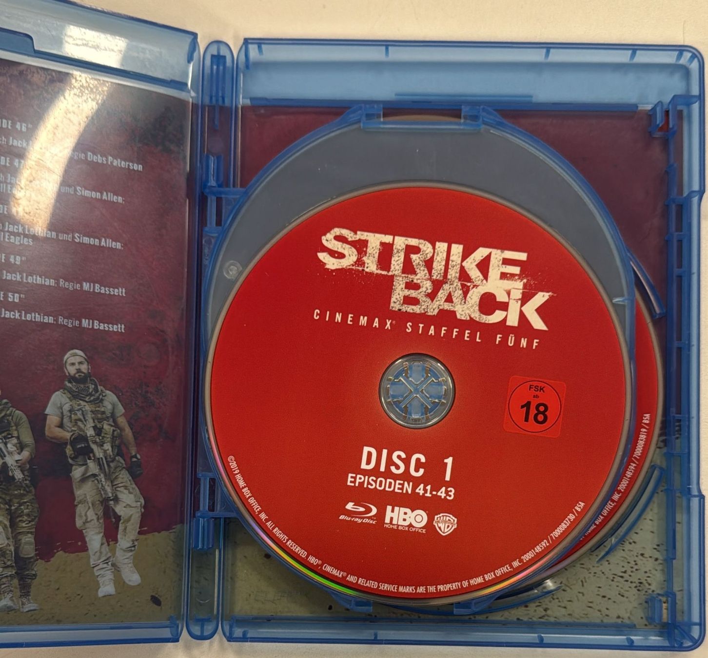 STRIKE BACK - DIE KOMPLETTE STAFFEL FÜNF BLU RAY (Gebraucht) in Zürich ...
