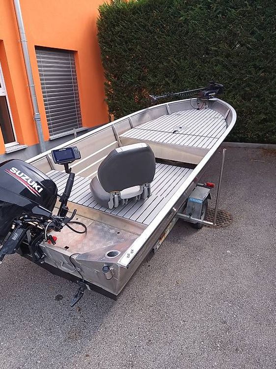 Barca da pesca barca alluminio fischerboot aluboot (Gebraucht) in ...