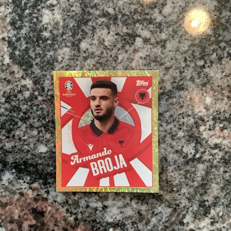 Topps EM 2024 ALB PTW Gold - Armando Broja | Kaufen auf Ricardo